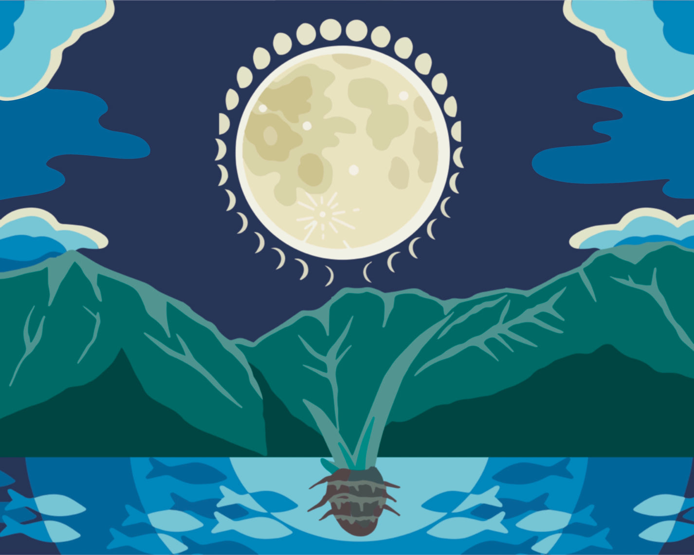 Kaulana Mahina Print – B. Miyo Art